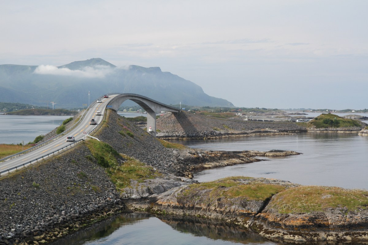 Le Pont de Storseisundet sur la Route de l’Atlantique