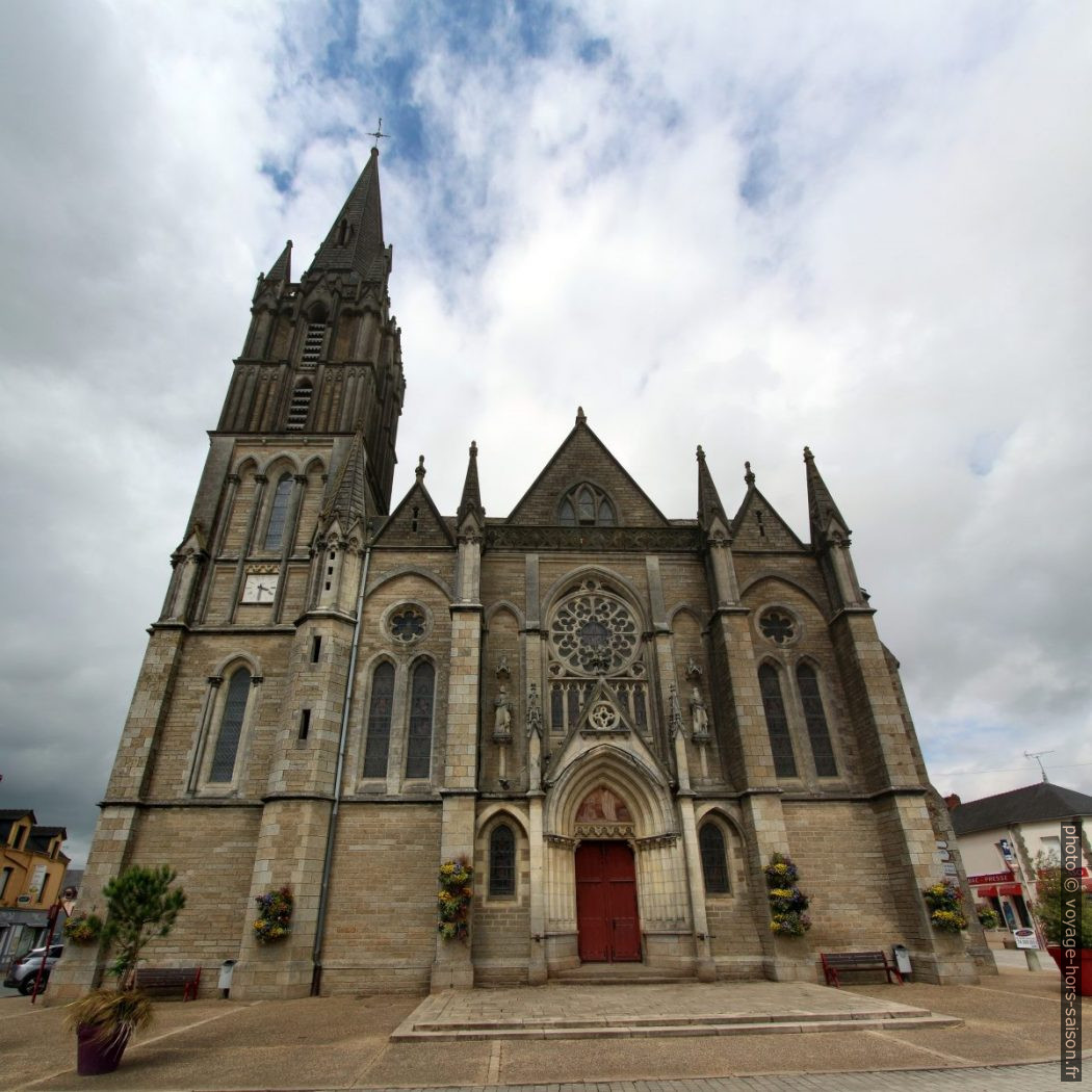 L’église et le château de Missillac