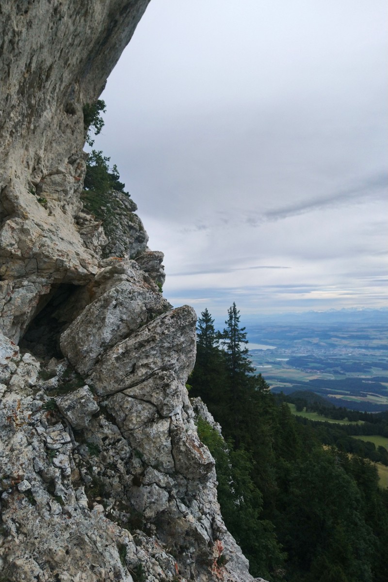 Par la face sud au sommet des Aiguilles de Baulmes