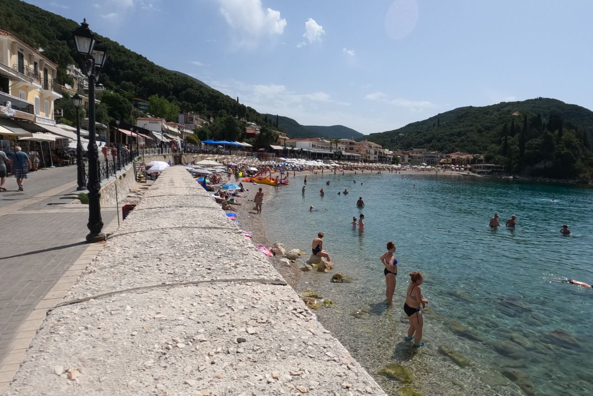 Parga l’hyper-touristique et pause dans le Parc de Perdika