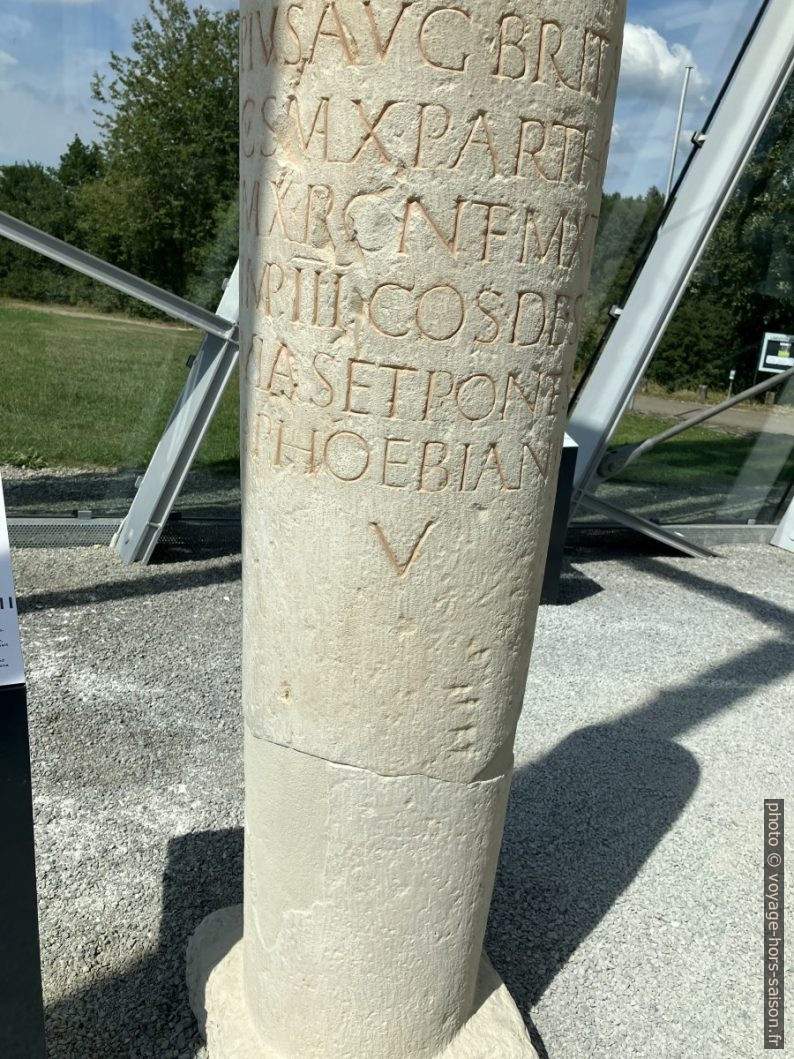 La porte romaine de Dalkingen sur le limes germano-rhétique