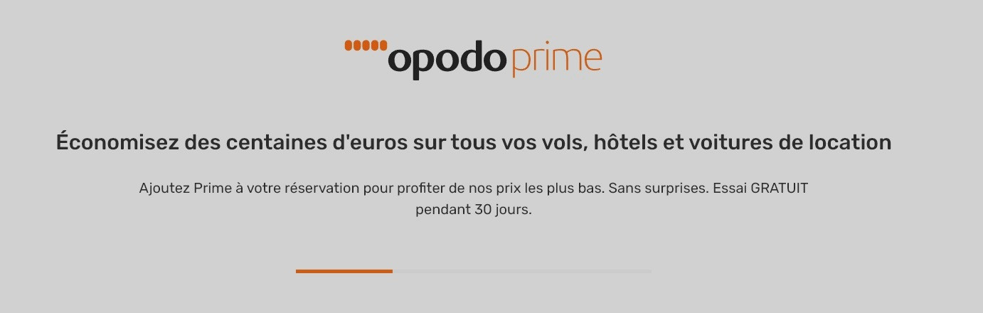 L’arnaque grave par Opodo avec Opodo Prime Annual